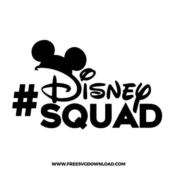 Disney Squad Free SVG Files | Free SVG Download
