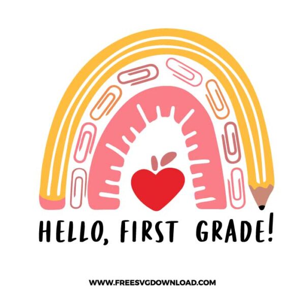 1st Grade Free SVG Files | Free SVG Download