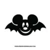 Mickey Mouse Bat Free SVG Files | Free SVG Download