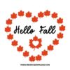 Hello Fall Free SVG Files | Free SVG Download