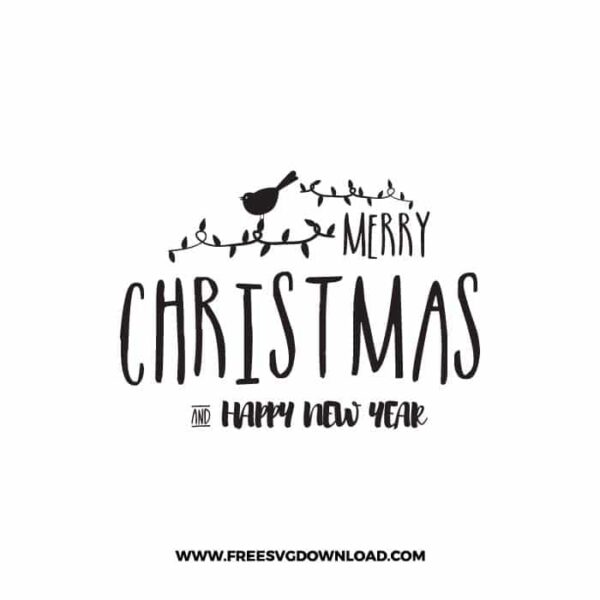 Merry Christmas Free SVG Files | Free SVG Download