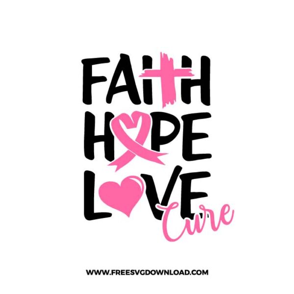 Breast Cancer Free SVG Files | Free SVG Download