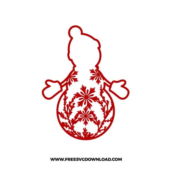 Christmas Paper Cut Free SVG Files | Free SVG Download