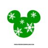Mickey Snowflakes Free SVG Files | Free SVG Download