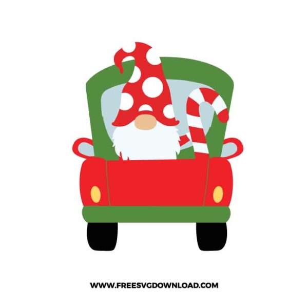 Christmas Gnome Free SVG Files | Free SVG Download