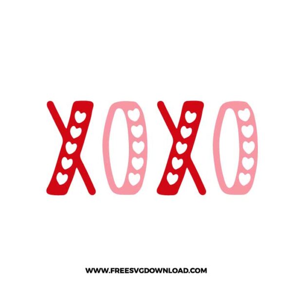 Xoxo Free SVG Files | Free SVG Download