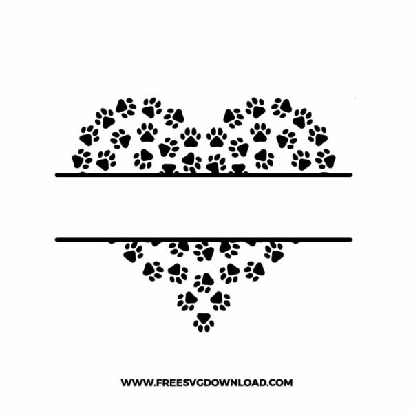 Paw Print Free SVG Files | Free SVG Download