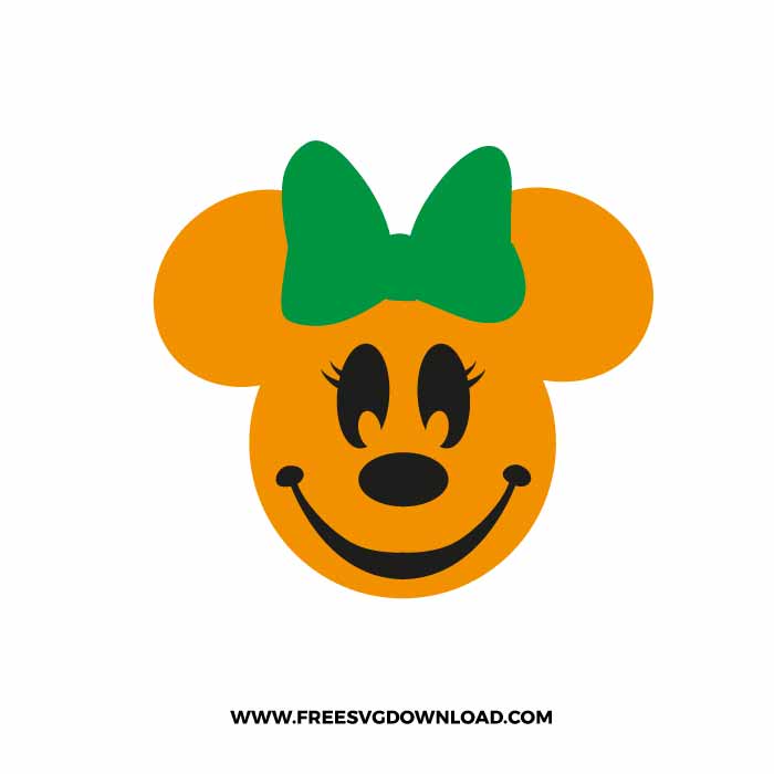 Minnie Pumpkin Stencil