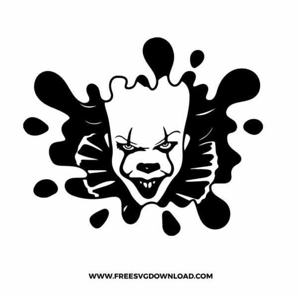 Pennywise Free SVG Files | Free SVG Download