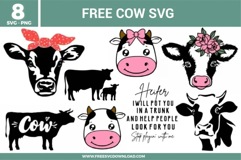 Cow Free SVG Files | Free SVG Download