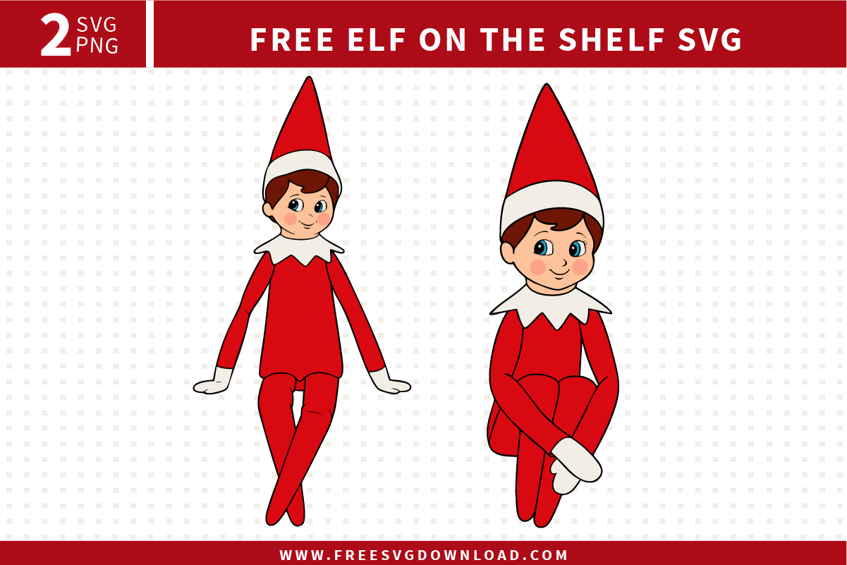 Elf On The Shelf Free SVG Files | Free SVG Download