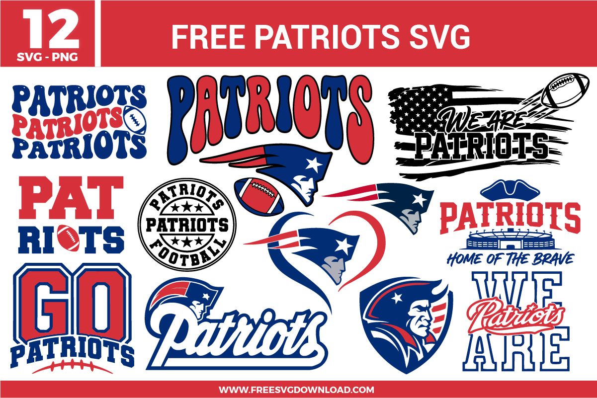 New England Patriots Free SVG Files | Free SVG Download